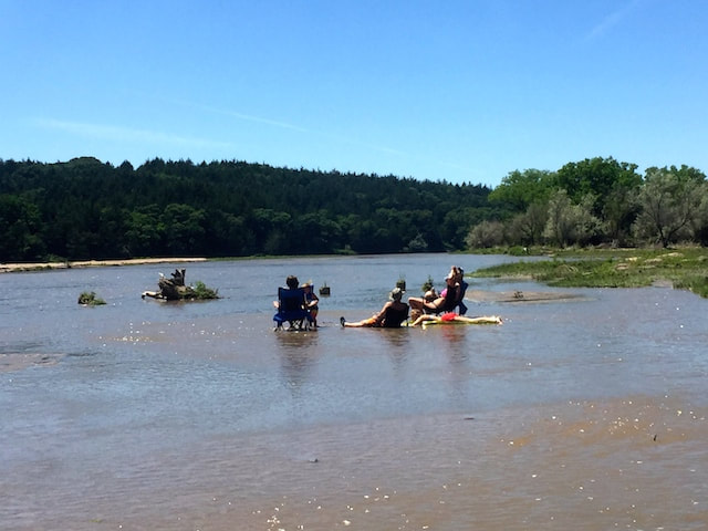 Beach Adventures - Niobrara Adventures Campground & Beach